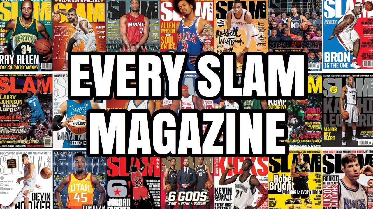 EVERY SLAM MAGAZINE EVER !! (25 Years of Slam) - YouTube