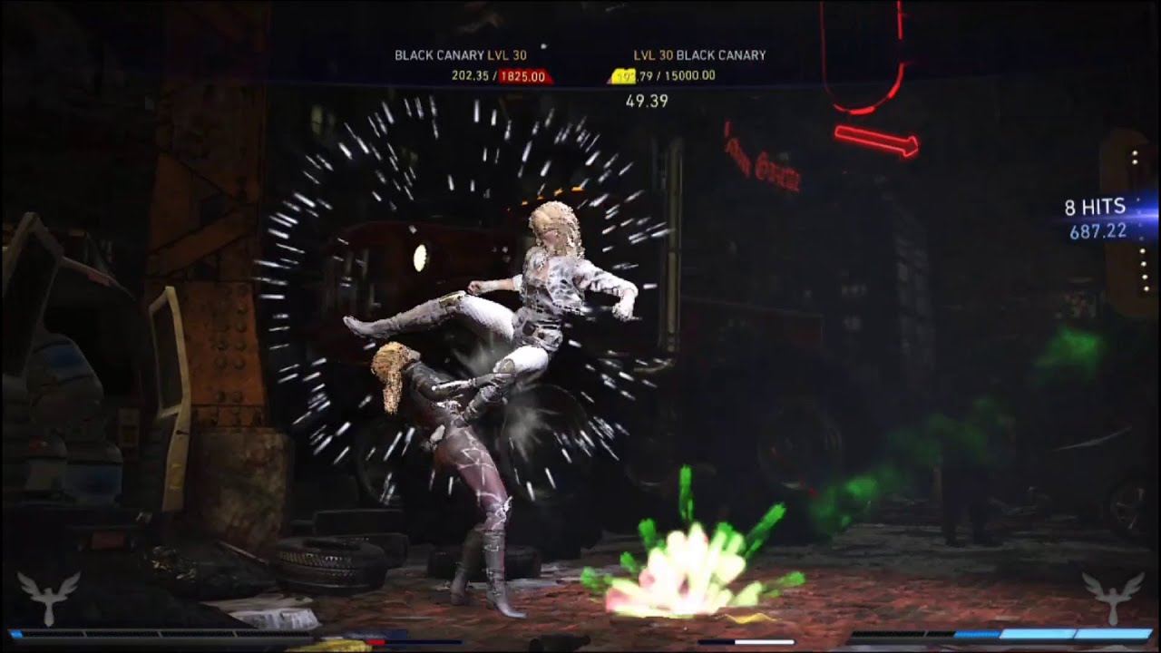 Black Canary vs Black Canary [ INJUSTICE 2 GUILD MULTIVERSE ] - Solo ...