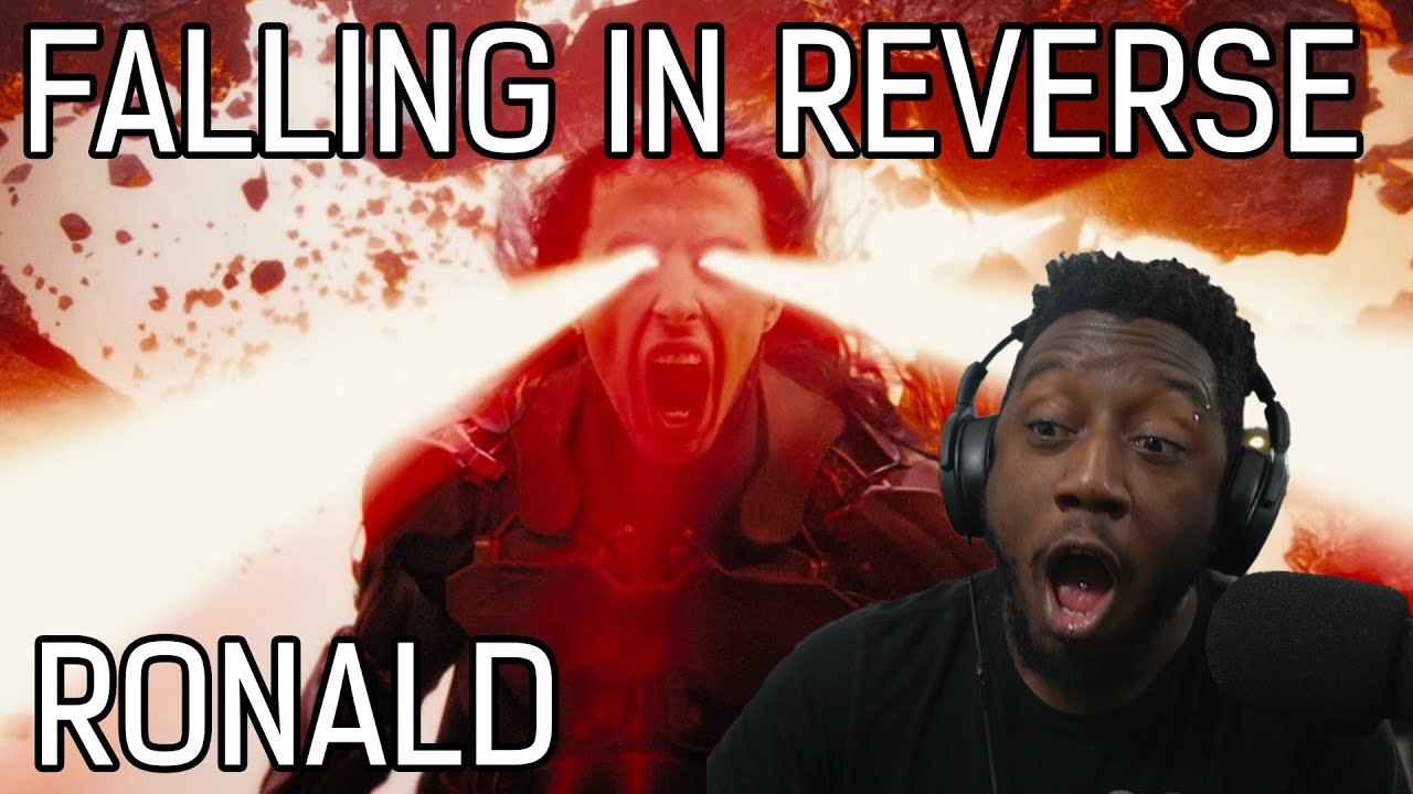 TheBlackSpeed Reacts to Ronald by Falling In Reverse! I DIDN'T KNOW HE ...