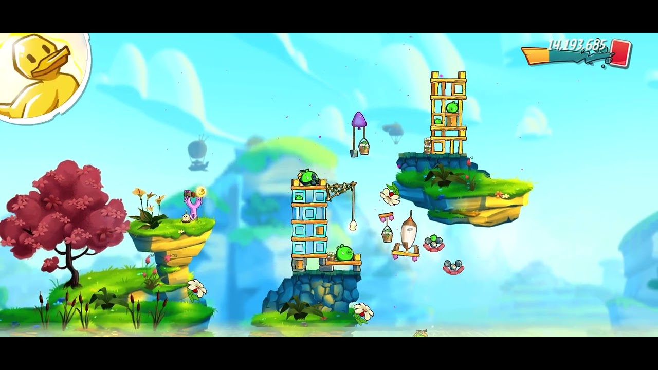 Angry birds 2 - level 1049 HARD LEVEL - YouTube