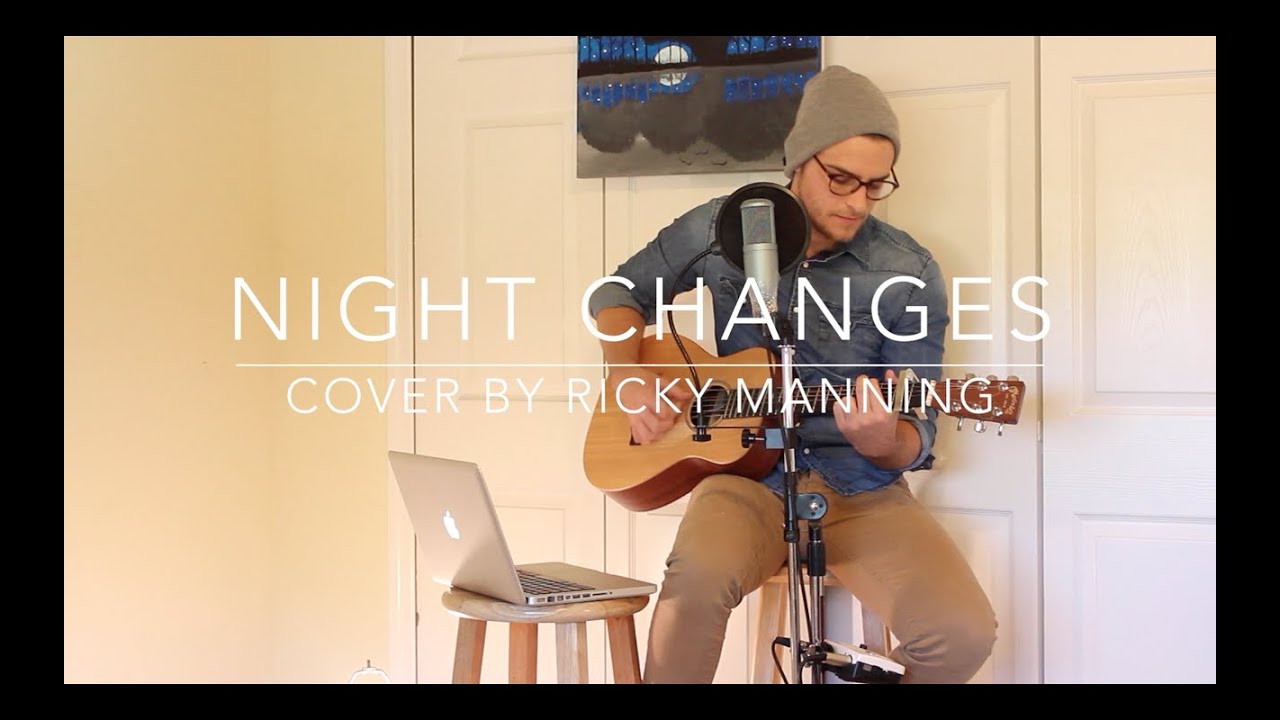 Night Changes (Cover by Ricky Manning) - YouTube