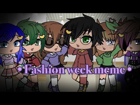 •Fashion week• {meme} By: •Golden Moon• Ft: The Golden Family 🧡✨ special (late) 130K😳🧡