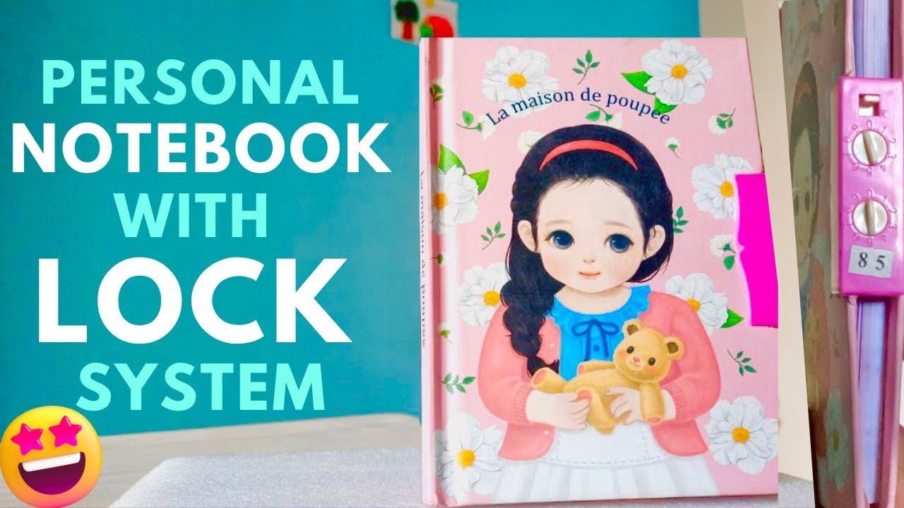 MY PERSONAL NOTEBOOK WITH LOCK - Unboxing and First Impressions! - YouTube