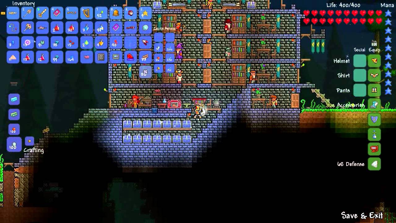 Let's Play Terraria [S3 Part 91] - Full Hallowed Set - YouTube