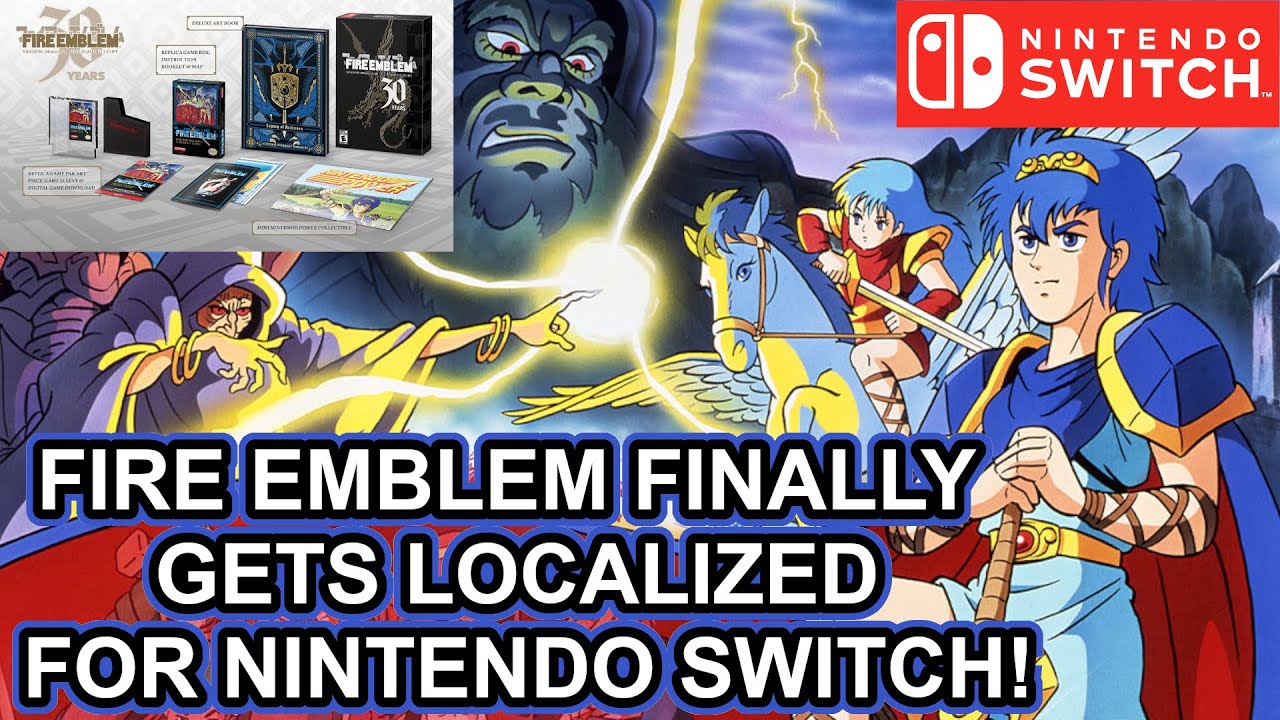 Fire Emblem NES/FAMICOM IS JAPAN ONLY NO MORE! It's Getting Localized ...