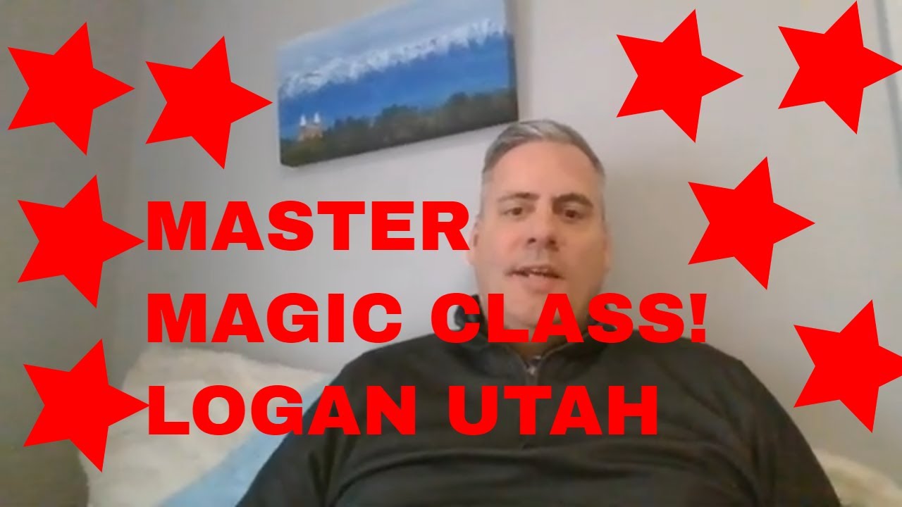 Master Magic Classes - The Magic Shop Logan Utah - YouTube