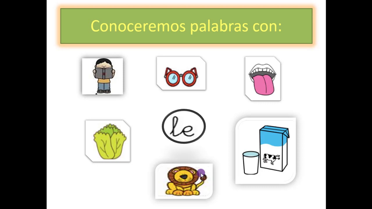 Consonante L parte 1 primer grado - YouTube
