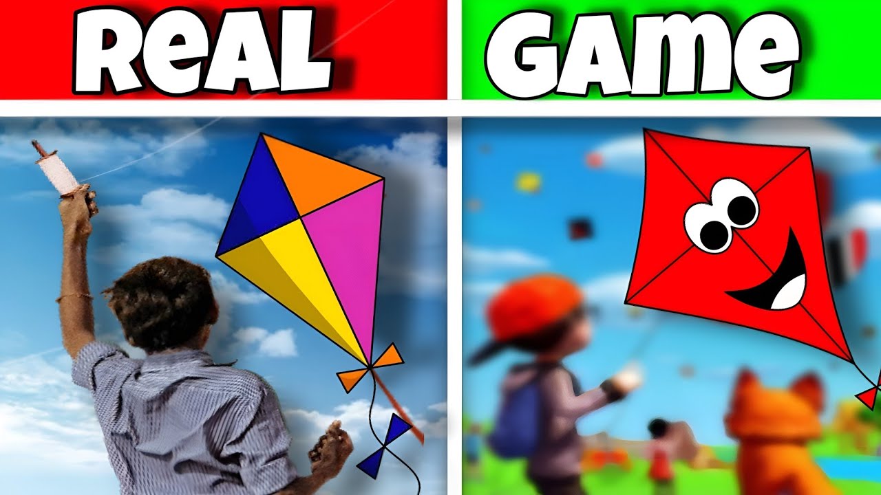 Real Kite Kite Game On Play Store 😍 - YouTube