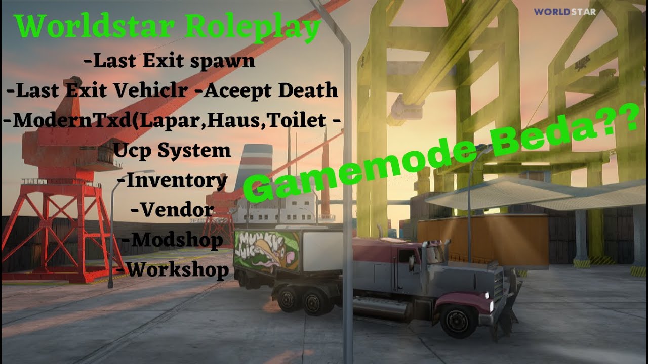 Roleplay Gta Samp || SERVER WORLDSTAR ROLEPLAY - YouTube