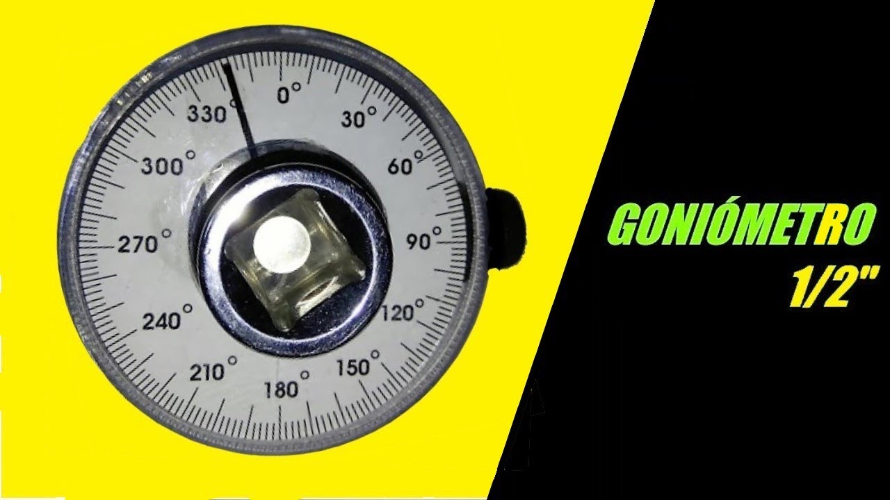 Cómo Usar el 👉GONIÓMETRO👈 de Automoción. ️ Goniómetro ó MEDIDOR ANGULAR ...