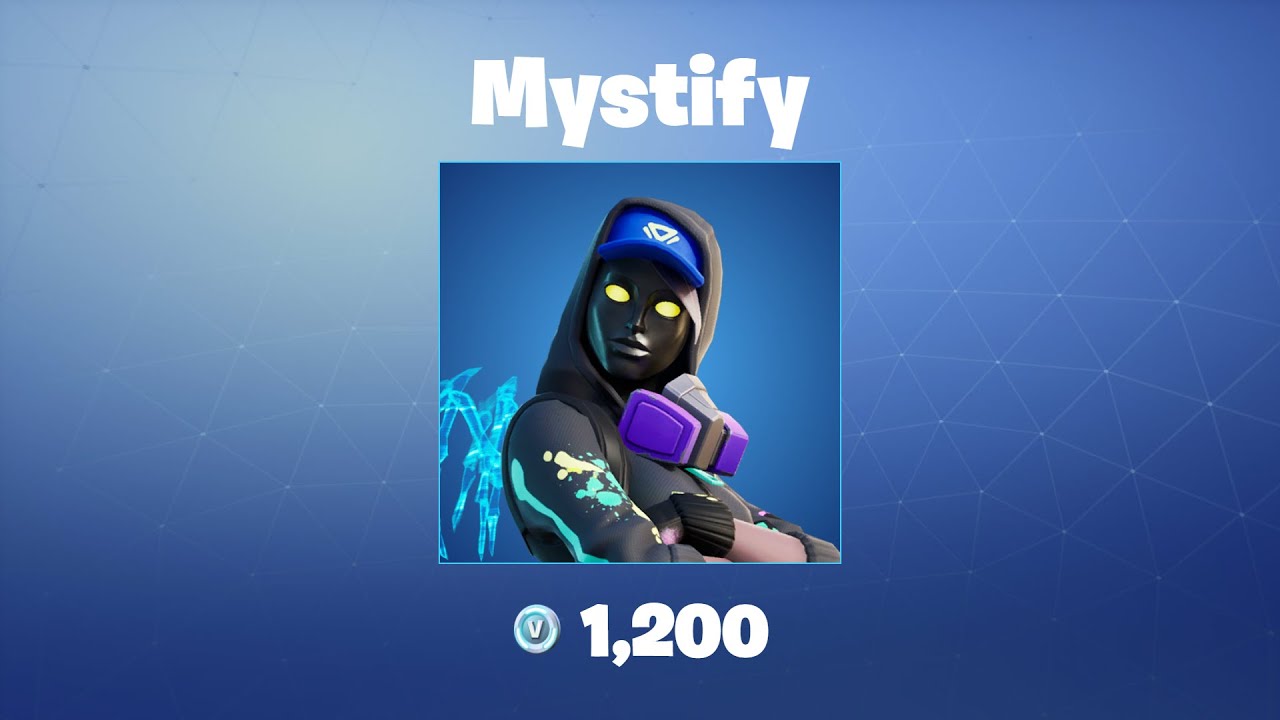 Mystify | Fortnite Outfit/Skin - YouTube