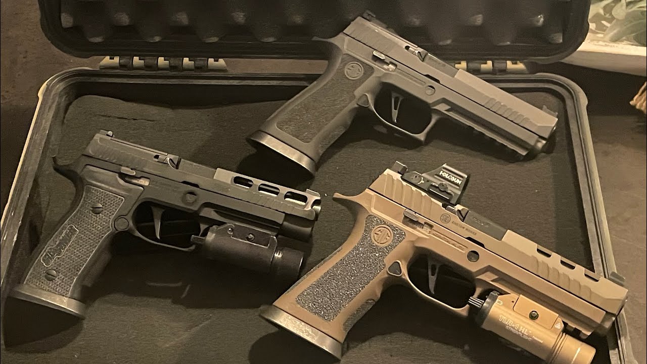 Trying out Fancy Sig 320’s - YouTube