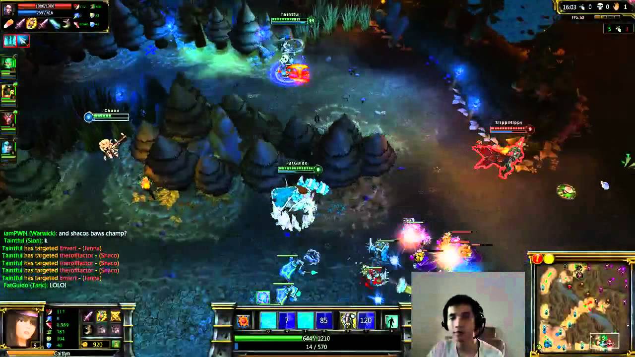 League of Legends: Chaox Caitlyn (webcam) -- Oct. 27, 2011 - YouTube