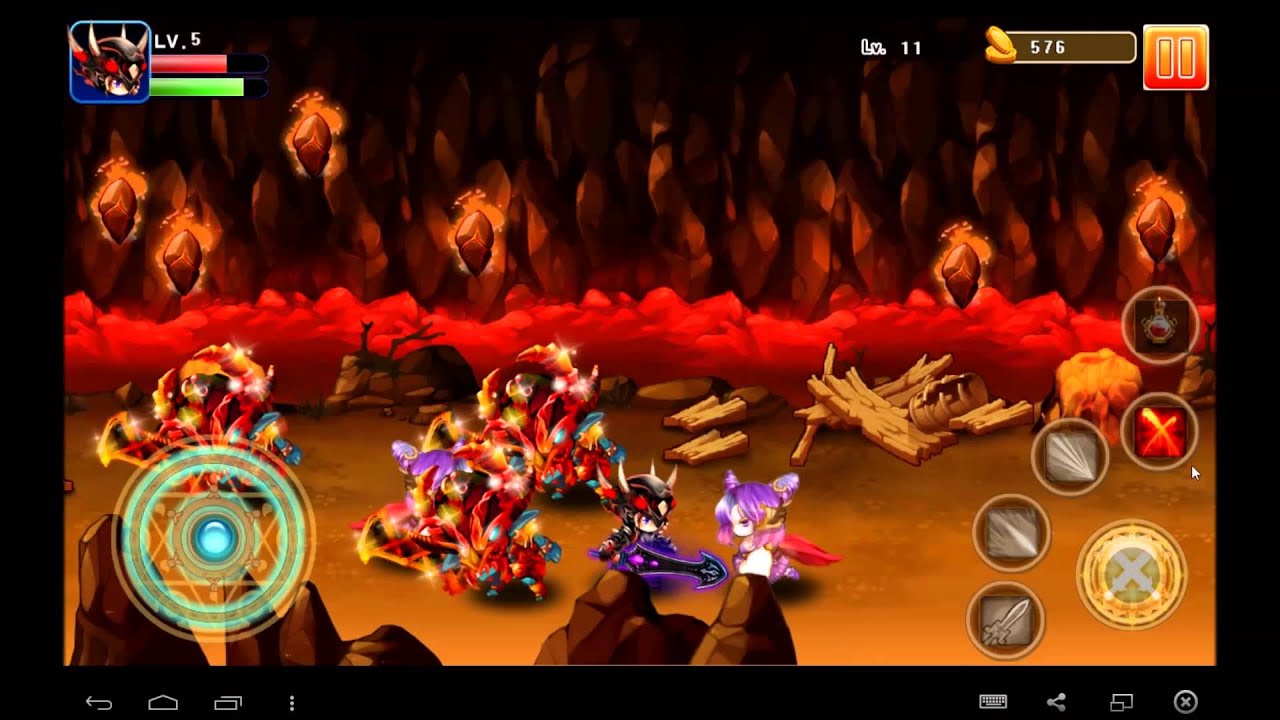 Gods Wars : Endless Abyss android game first look gameplay español - YouTube