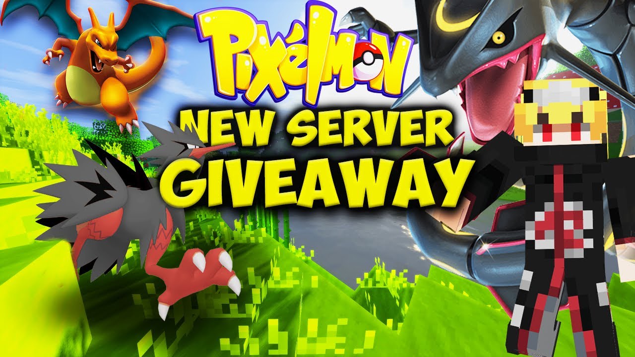 THE BEST NEW PIXELMON SERVER - GIVEAWAY - YouTube