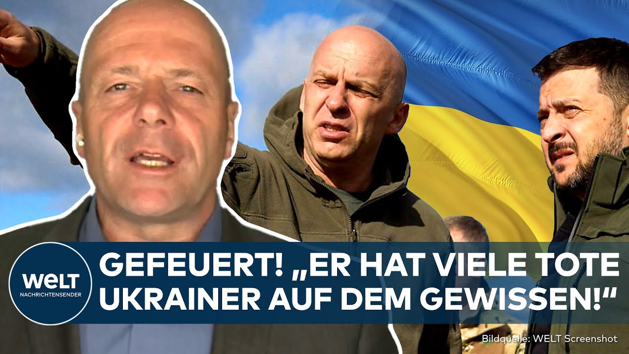 UKRAINE: Präsident Selenskyj entlässt General Yuriy Sodol - Schwere ...