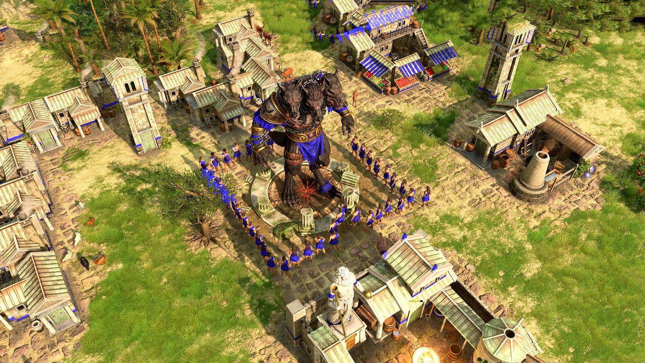 Age of Mythology Retold - 3v3 RANKED Multiplayer Gameplay - YouTube