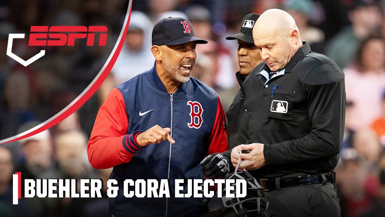 Walker Buehler & Alex Cora BOTH EJECTED over strike zone dispute 👀 ...