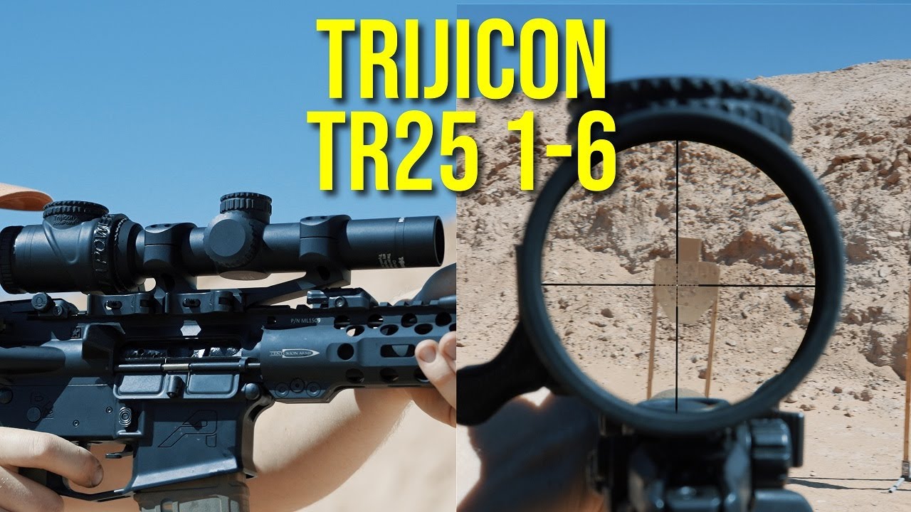Trijicon TR25 AccuPoint 1-6 Review - A Worthy Upgrade To A Classic ...