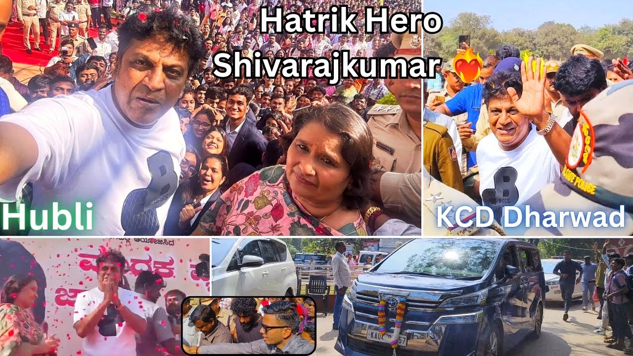 Finally Met Shivarajkumar Sir | BVB | HUBLI | KCD - YouTube