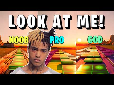 Look At Me! - Noob vs Pro vs God - (Fortnite Music Block)