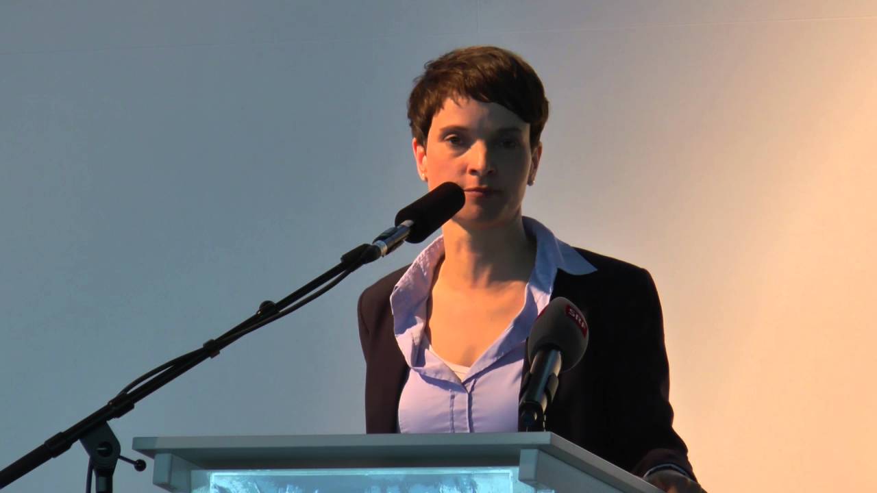 "Demokratie und Kontroverse in Europa" Frauke Petry (AfD) - YouTube
