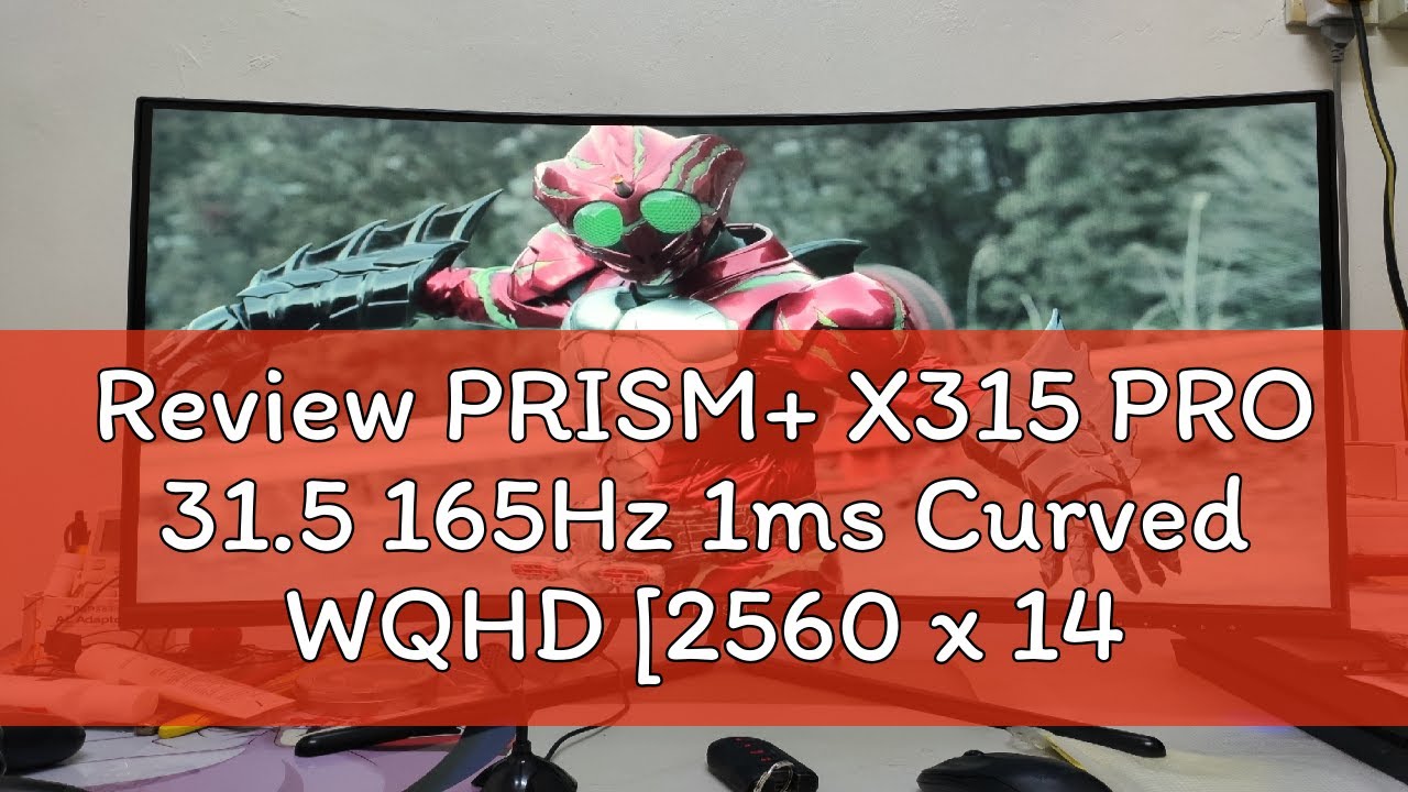 Review PRISM+ X315 PRO 31.5 165Hz 1ms Curved WQHD [2560 x 1440 ...