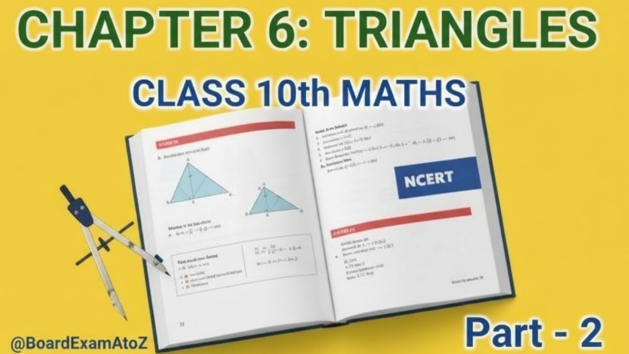 Triangles Class 10th, Chapter -6 || BoardExamAtoZ - YouTube