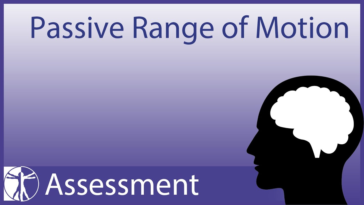 Passive Range Of Motion YouTube Passive Range Of Motion YouTube