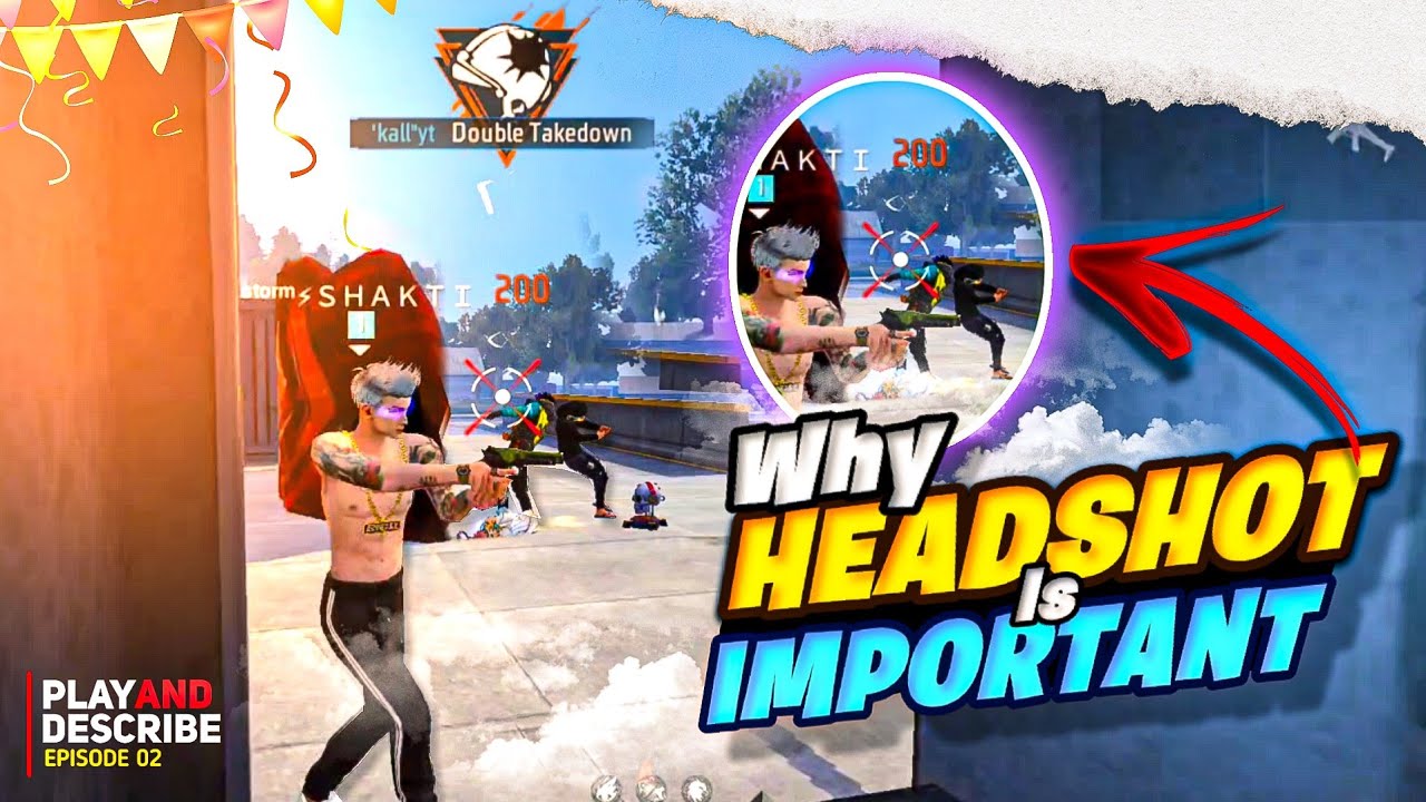 MORE HEADSHOT= MORE WIN || Free fire Headshot Trick || PD- Episode -02 ...