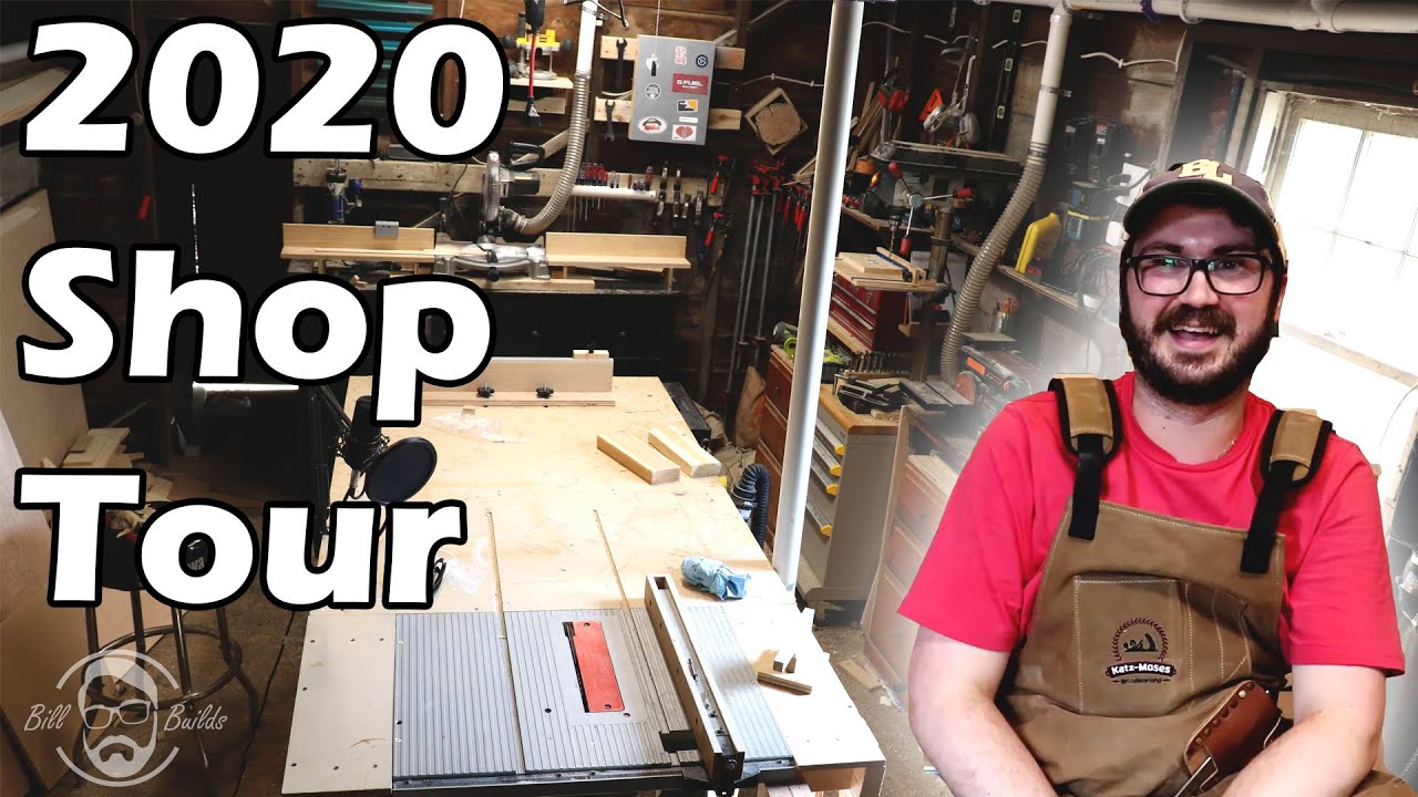2020 Hobbyist woodworker shop tour! - YouTube