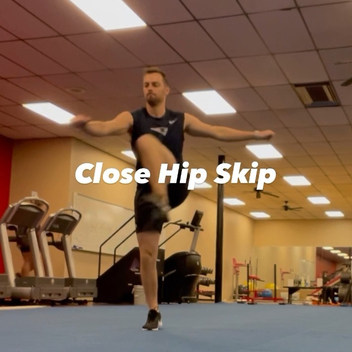 Close Hip Skip #trainlikethepros - YouTube