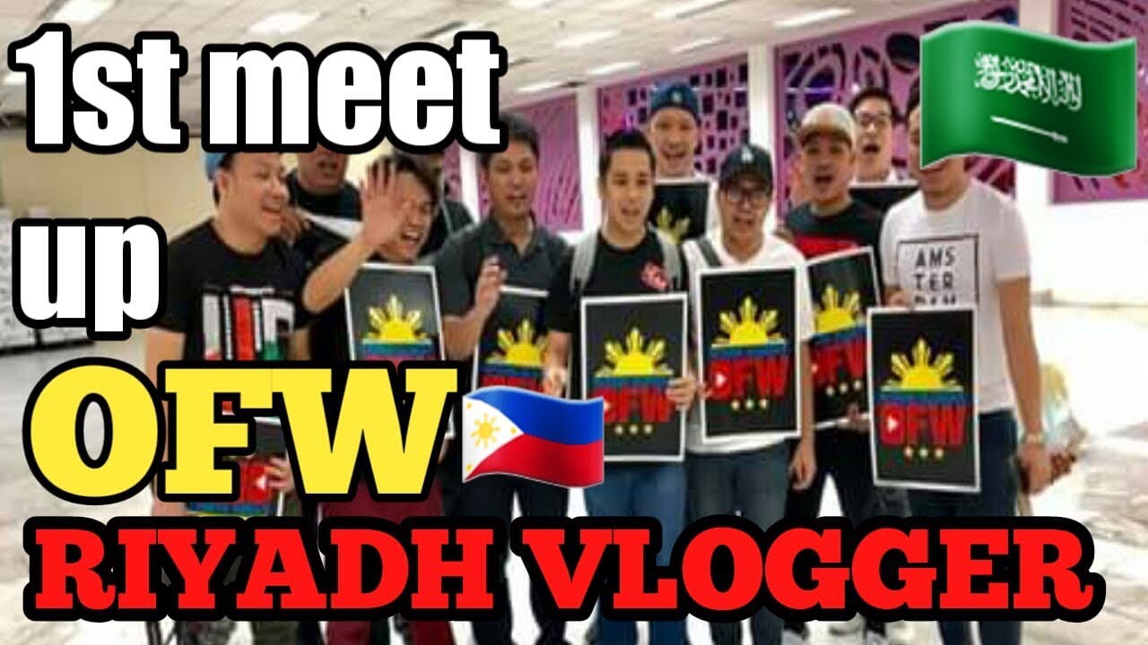 1st meet up OFW RIYADH VLOGGER - YouTube