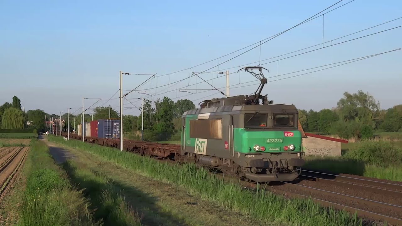 Retour remarqué des BB22200 dans l'Est - YouTube