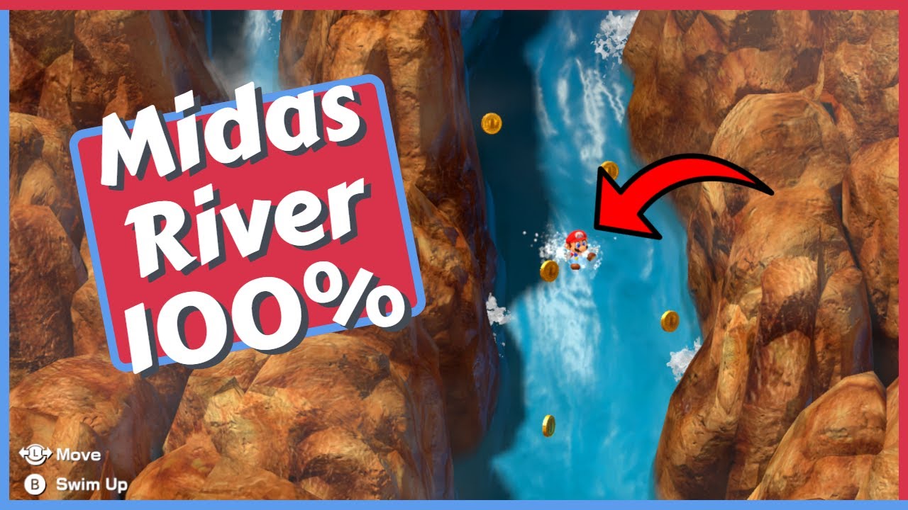 All Collectables Locations in Midas River for Super Mario RPG Remake ...