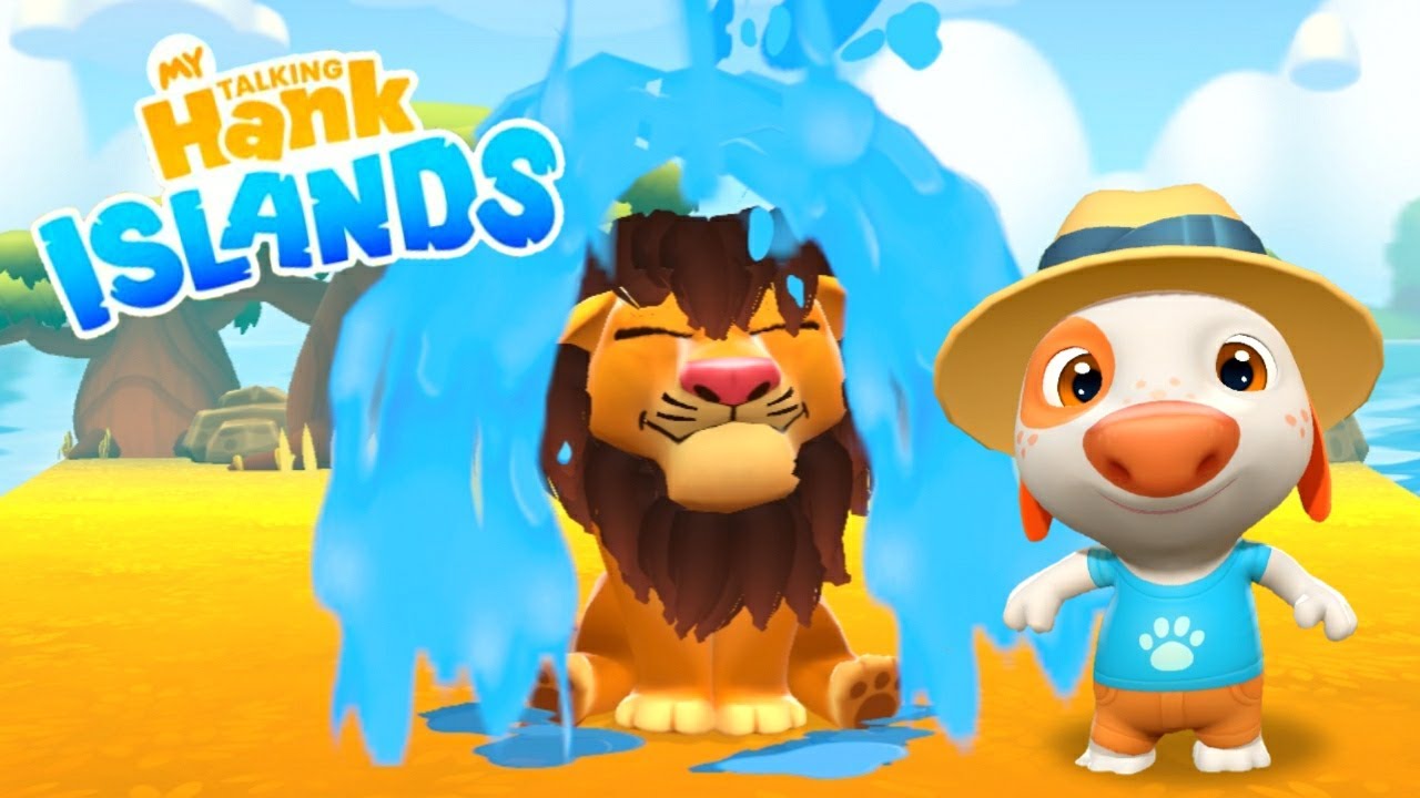 My Talking Hank: Islands launched Android,ios Gameplay - YouTube
