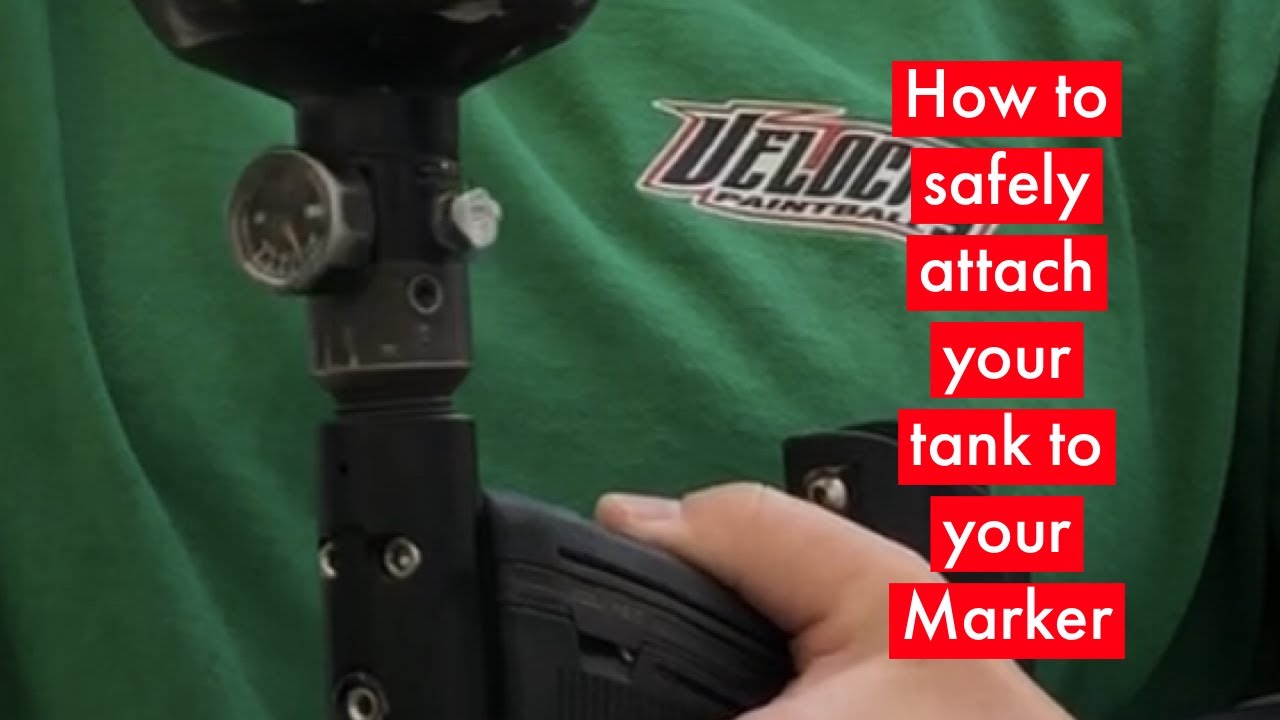 How to screw you tank into your Marker - YouTube