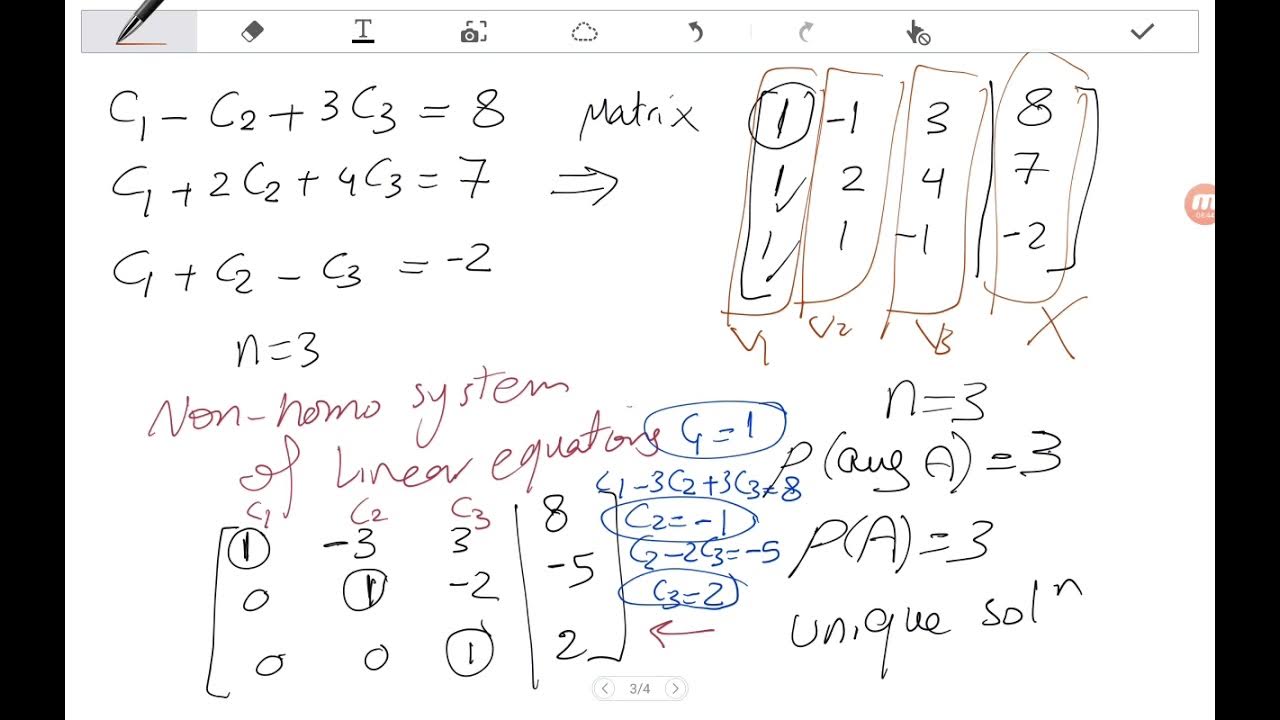 Lecture05 Linear Combination and Independence - YouTube