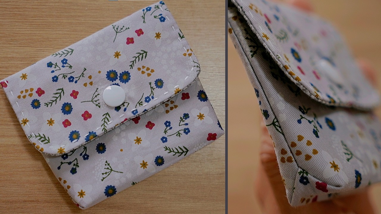 Quick & Easy DIY Mini Purse | Beginner-Friendly Sewing - YouTube