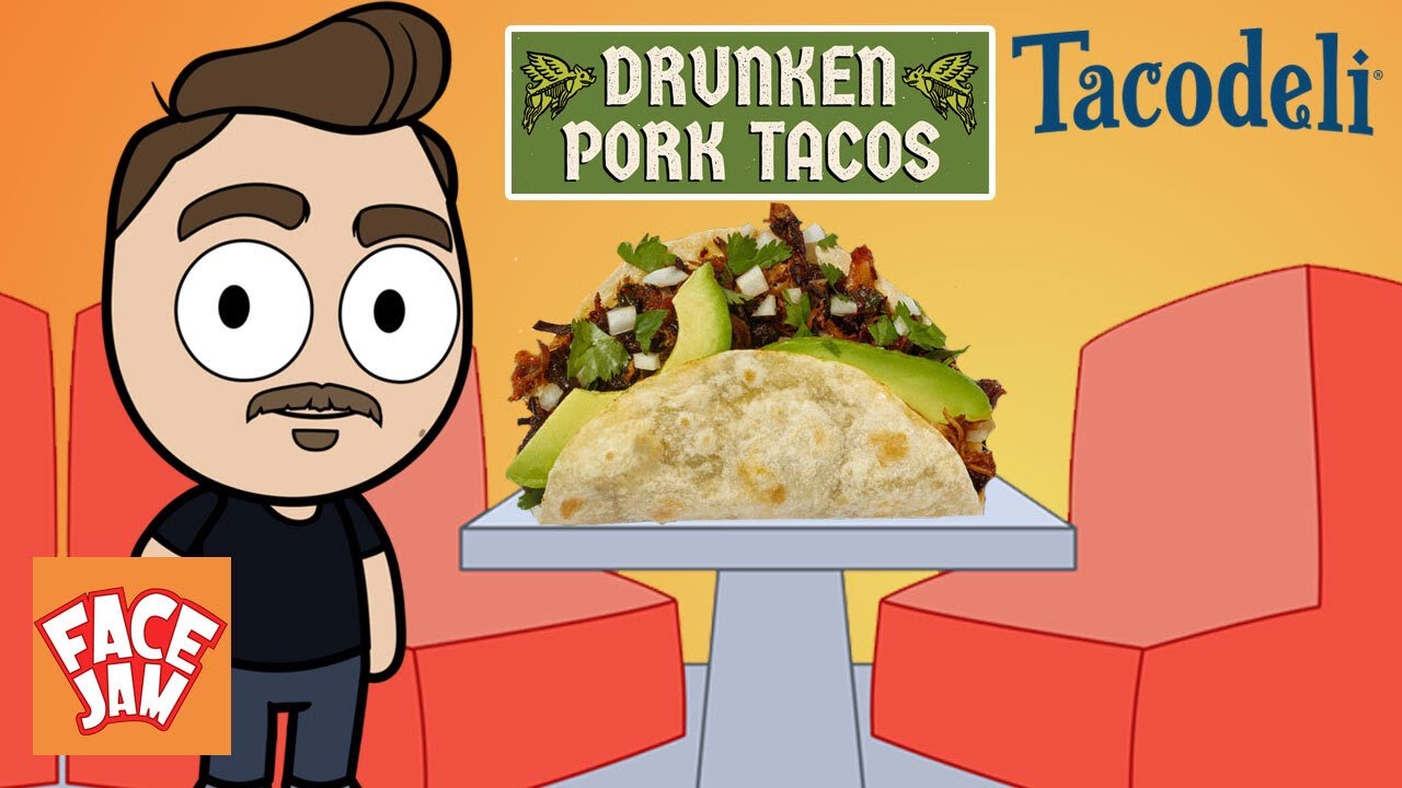 Taco Deli Drunken Pork Tacos | Face Jam - YouTube