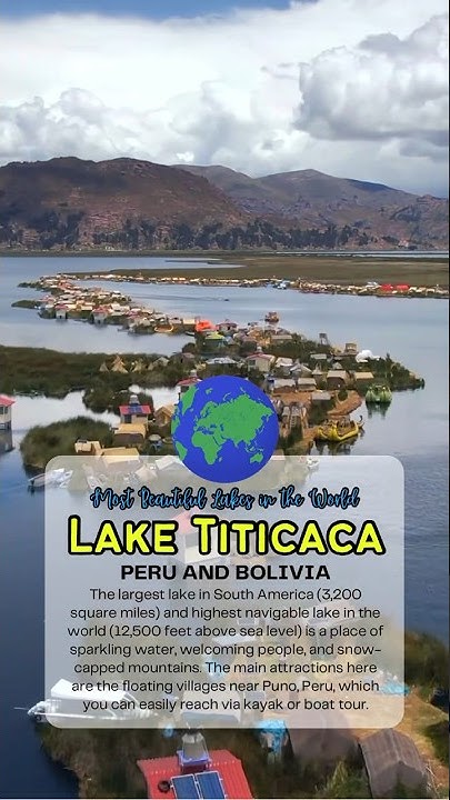 LAKE TITICACA | 𝙼𝚘𝚜𝚝 𝙱𝚎𝚊𝚞𝚝𝚒𝚏𝚞𝚕 𝙻𝚊𝚔𝚎𝚜 𝚒𝚗 𝚝𝚑𝚎 𝚆𝚘𝚛𝚕𝚍 #Lakes - YouTube