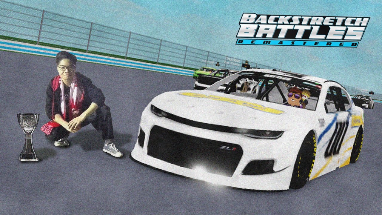 Winning My FIRST RACE in Backstretch Battles REMASTERED! (Roblox) - YouTube