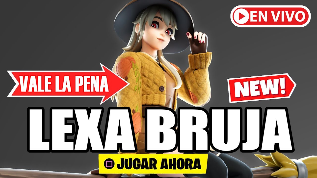 🔴¡ DISPONIBLE LEXA BRUJA MAL DE OJO FORTNITE VALE LA PENA EN 2024 ...