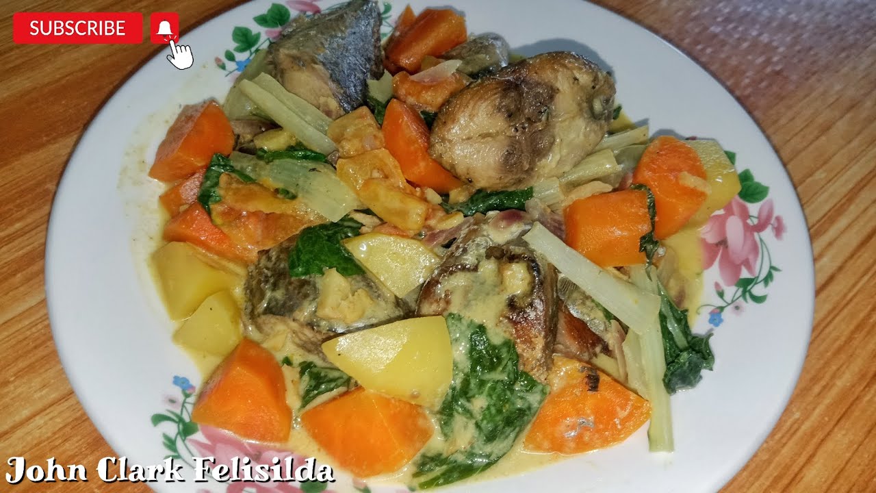 NA-TRY NYO NA BA NA MAGLUTO NG GANTO? | FISH CURRY | John Clark Felisilda | Like And Subscribe ...