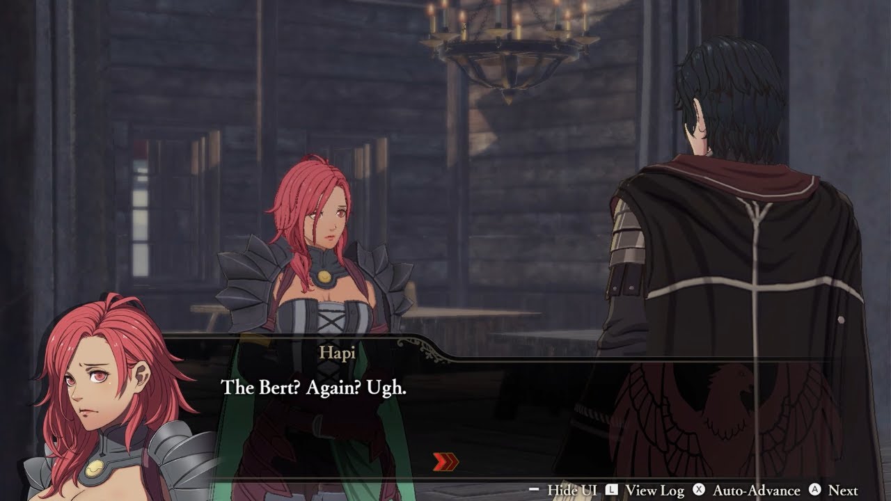 [Fire Emblem Warriors: Three Hopes] Hubert & Hapi Support Conversations ...