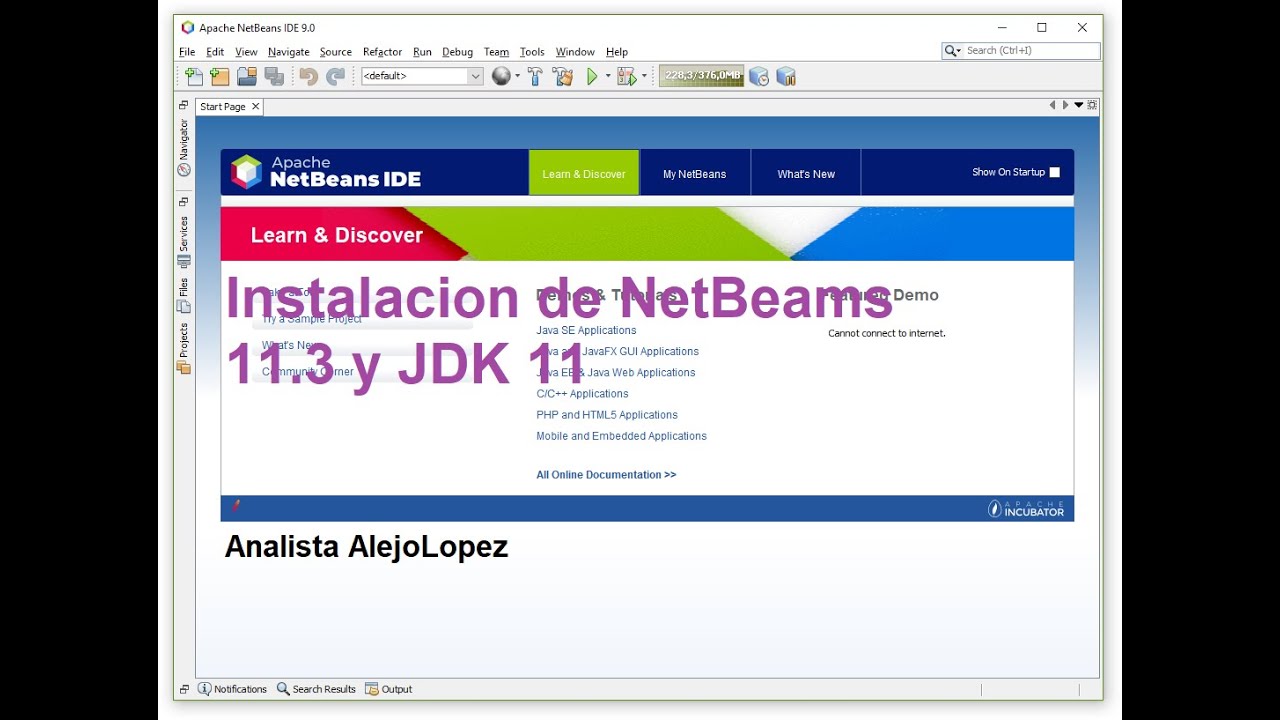 Instalacion de NetBeams 11.3 y JDK 11 - YouTube