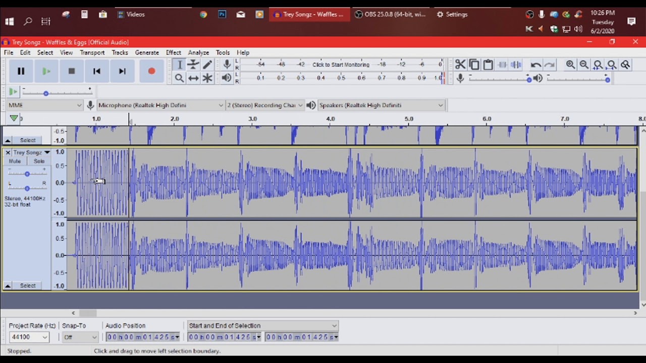Sine Wave fix Audacity - YouTube