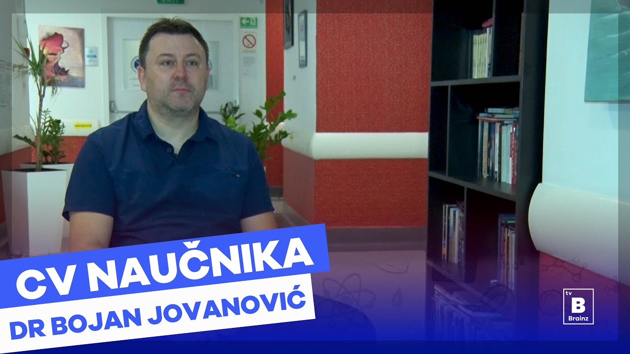 CV naučnika - dr Bojan Jovanović - YouTube