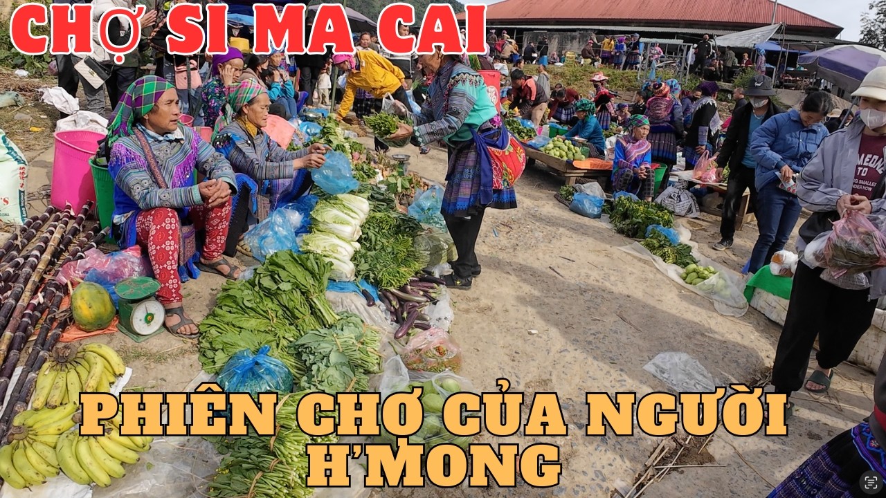 Chợ phiên SI MA CAI| Giá cả các mặt hàng có rẻ hơn dưới xuôi| NvN63 ...