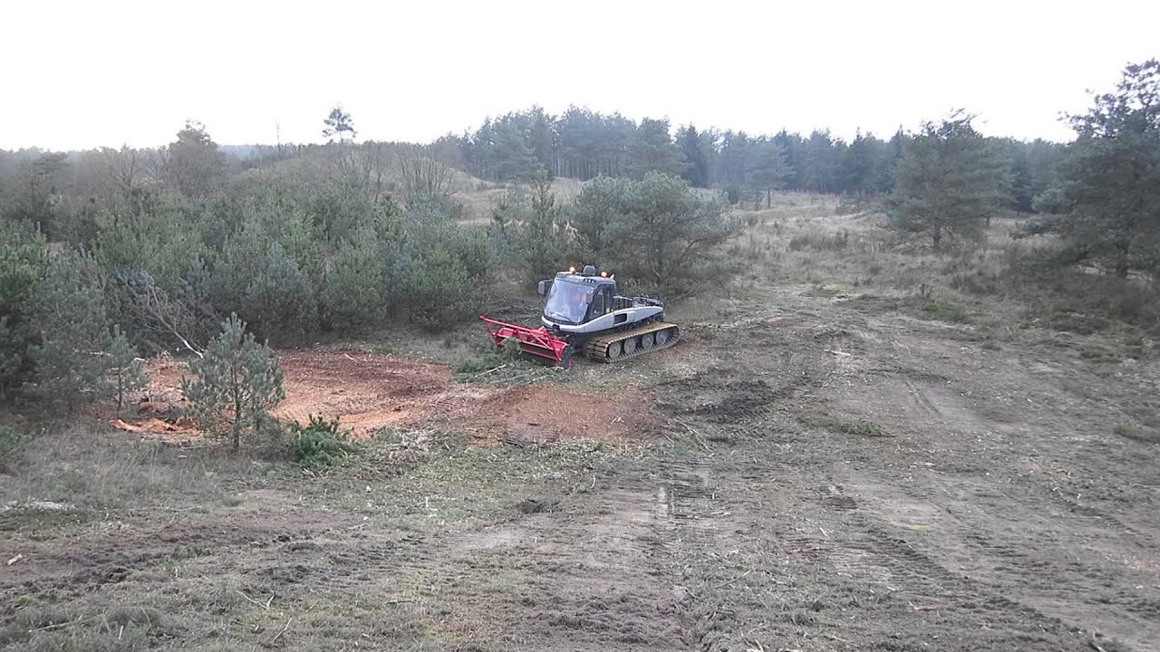 Ahwi 450 knuser på pistemaskine - YouTube